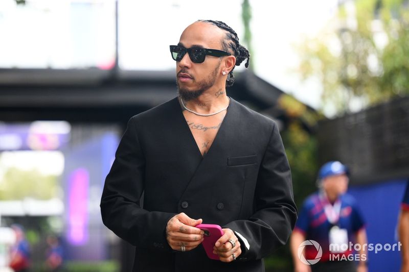 Hamilton : "La pression que je me mets est dix fois plus forte"