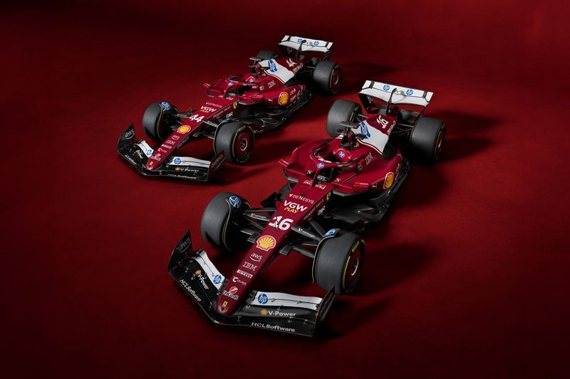 Gallery F1 | Ecco la nuovissima Ferrari SF-25 di Hamilton e Leclerc