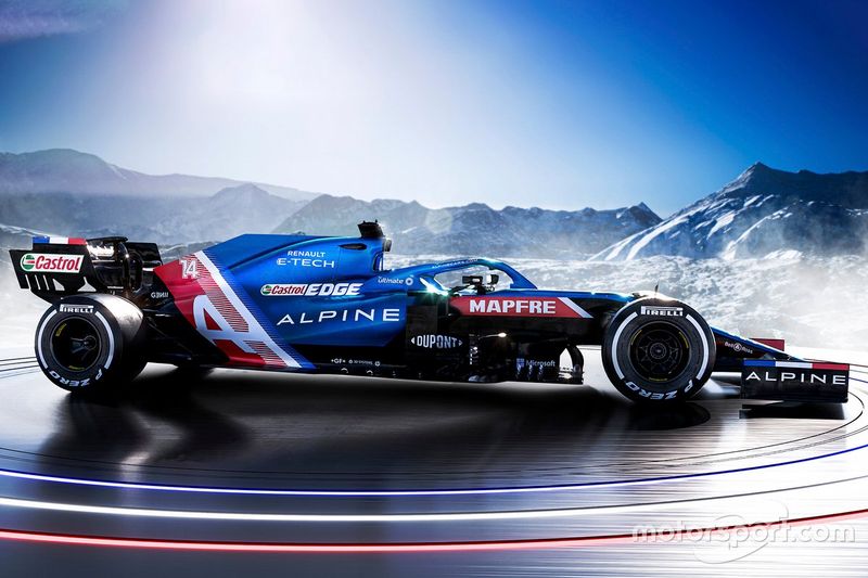 Alpine desvela el A521, coche del regreso de Alonso a la F1