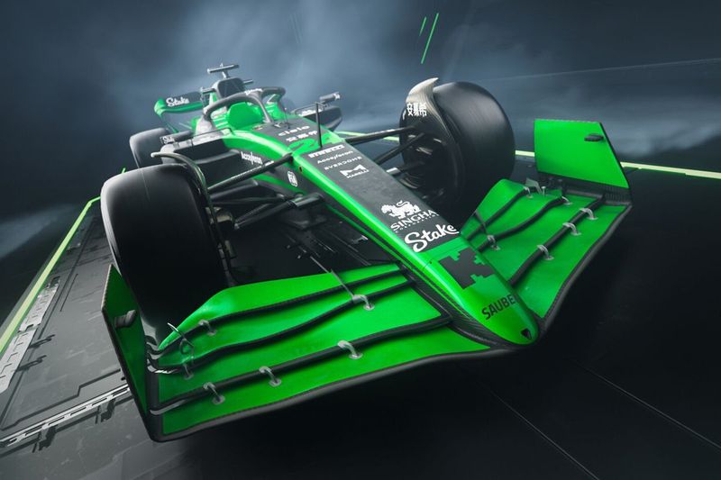 Stake F1 dévoile ses couleurs et sa monoplace 2024