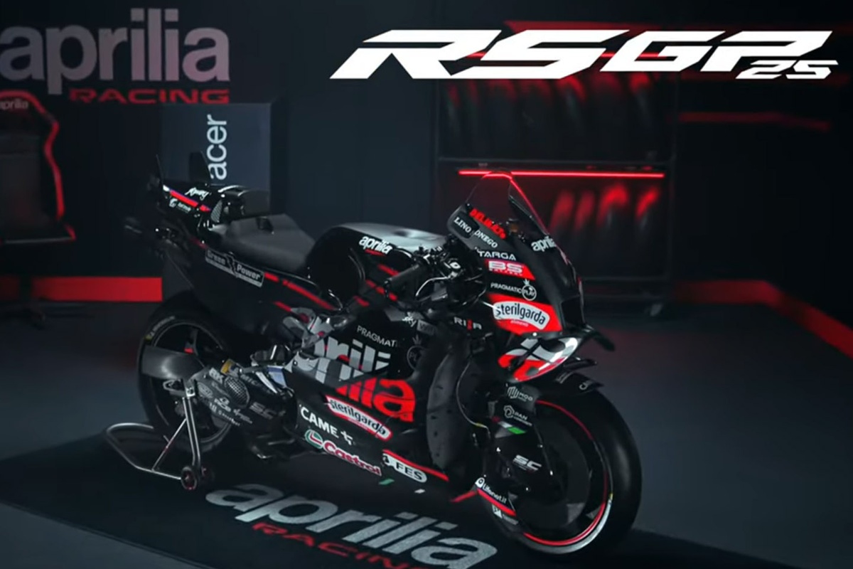 Aprilia Racing livery unveil MotoGP