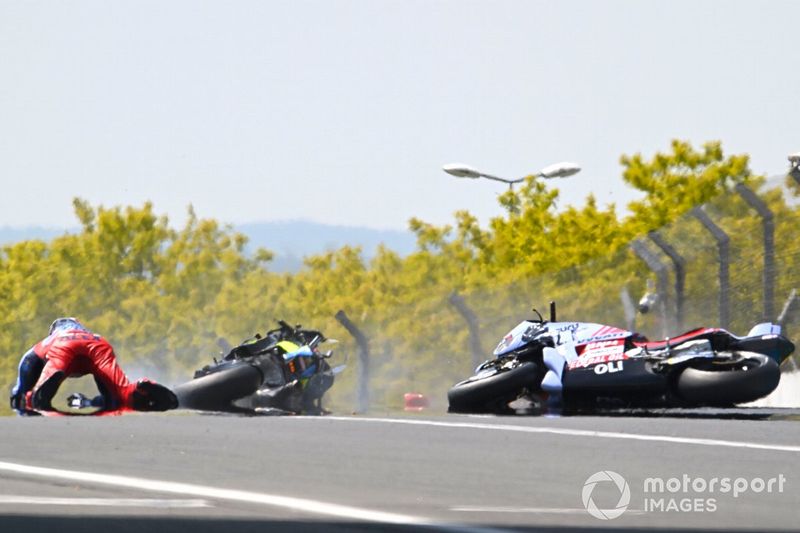 Alex Marquez explains “scary” Marini crash in Le Mans MotoGP race