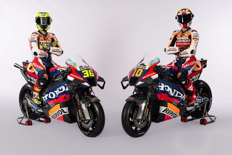 Foto's: De nieuwe livery van Repsol Honda vanuit alle hoeken