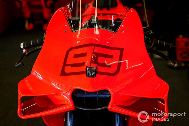 Marc Márquez a commencé ses essais avec la Ducati officielle