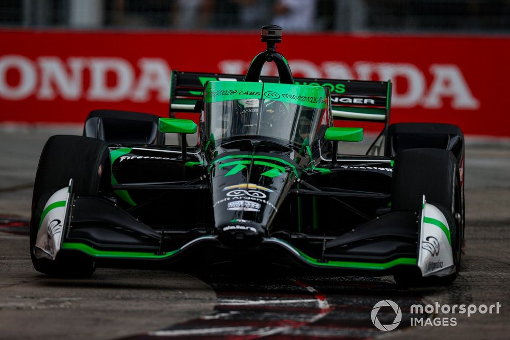 IndyCar Toronto: Dixon fastest from Kirkwood in warm-up