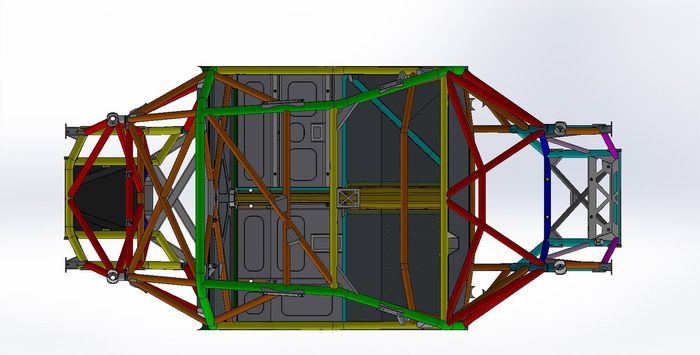 Supercars unveils CAD drawings of Gen3 chassis