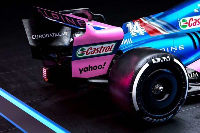 Alpine reveals 2022 Formula 1 car, the A522