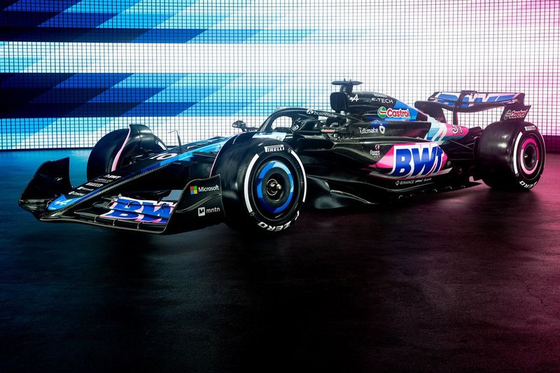 Foto's: De nieuwe Alpine A524 F1-auto uit alle hoeken