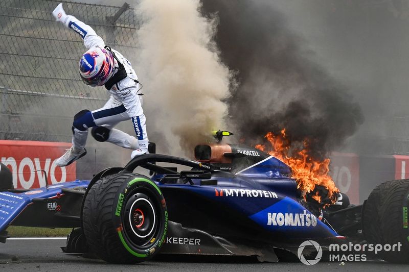 EL3 - Sargeant pulvérise sa Williams, Gasly meilleur temps