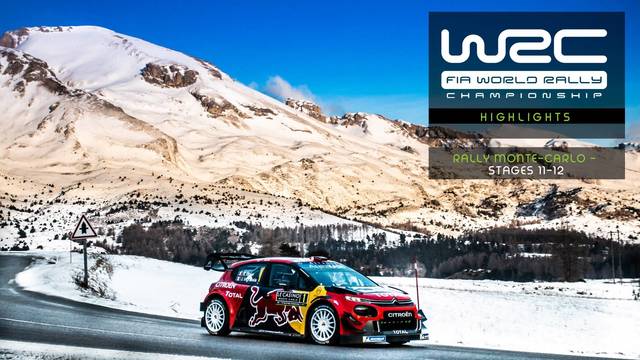 WRC: Rallye Monte-Carlo - Stages 11-12 - WRC動画＆ビデオ｜motorsport.com日本版