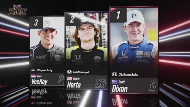 Indy 500: Starting grid - IndyCar Videos