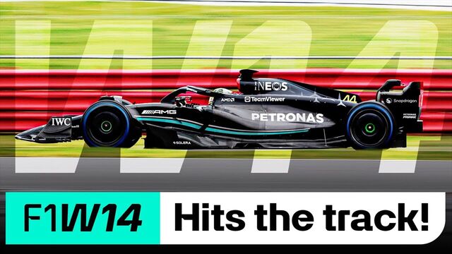 W14 in Action | Taking to the Track with our 2023 F1 Car! - Forma-1 videók