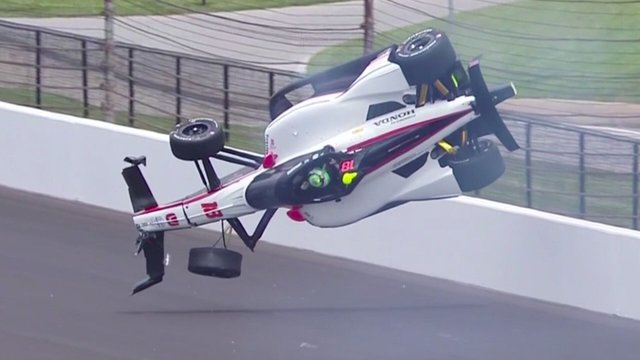 Indy 500: Fast Friday Practice Halted by Siegel’s Flying Crash ...