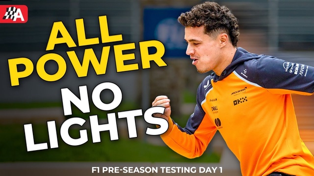 Lights out and away we go! - F1 Pre-Season Testing Day 1 Snapshot ...