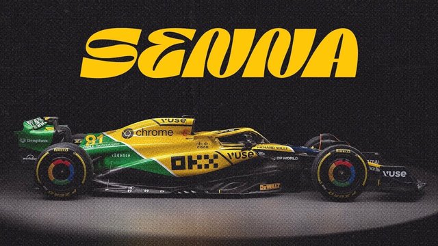Ayrton Senna Inspired Special Livery! | McLaren's 2024 Monaco Grand ...