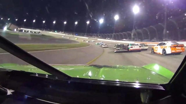 In-cars: Different angles of Buescher, Hocevar scuffle - NASCAR Cup ...