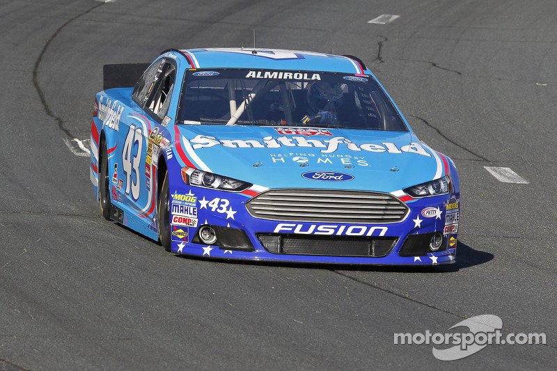 Almirola ready to bring No. 43 to victory lane at Kansas