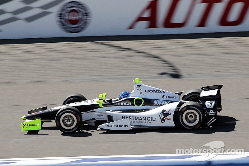 SFHR Collects fourth front row IndyCar start of 2014 in Fontana