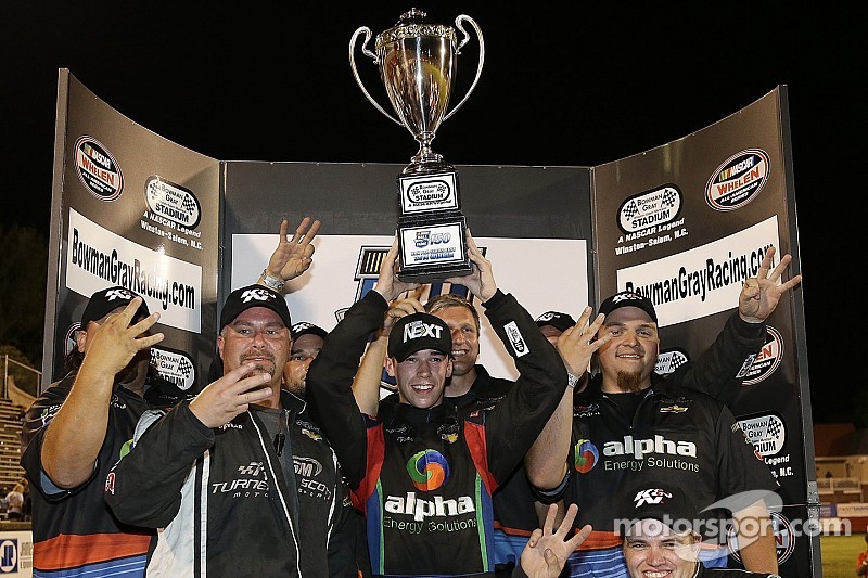 Who are the most popular drivers in the NASCAR regional touring series?