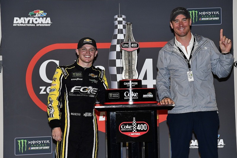 Xfinity driver Haley stuns to win NASCAR Daytona in third Cup start