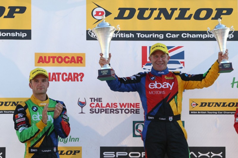 Knockhill BTCC: Rob Collard scores his first win of 2014
