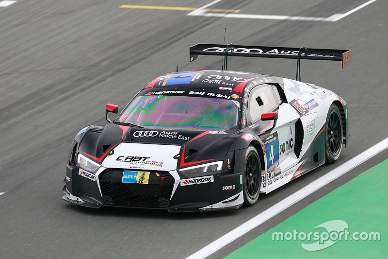 Audi teams lock out front row of the grid for 24H Dubai