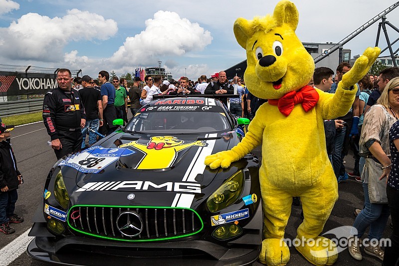 Renger van der Zande met Haribo Racing in 24 uur Nürburgring