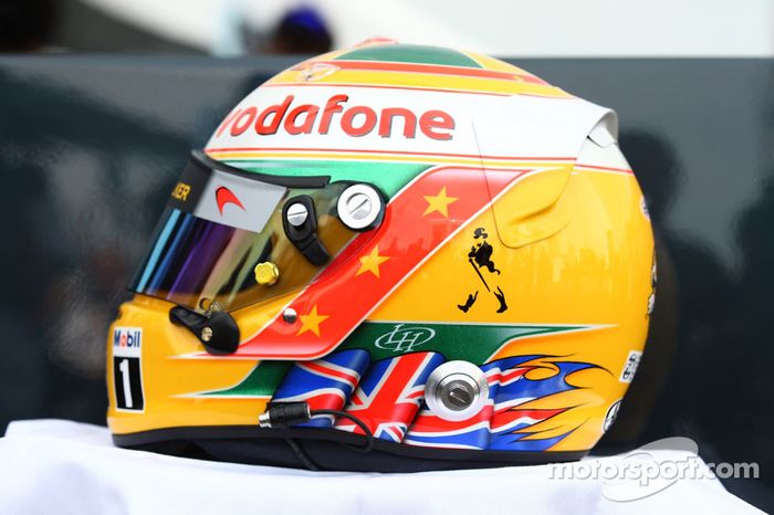 Photos - Les casques de Lewis Hamilton depuis 2007