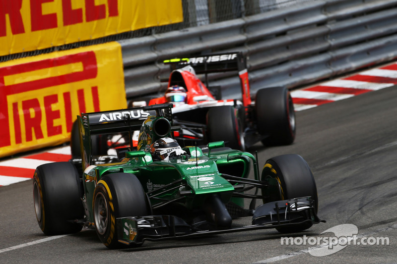 Kamui Kobayashi, Caterham CT05 at Monaco GP Kamui Kobayashi, Caterham CT05 at Monaco GP