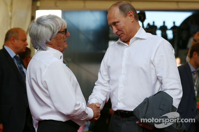Bernie Ecclestone, con Vladimir Putin, Presidente Russo | Formula 1 ... Bernie Ecclestone, con Vladimir Putin, Presidente Russo | Formula 1 ...